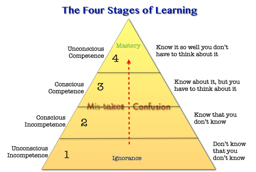 Professional Development via the learning pyramid – 100 Steps Mission