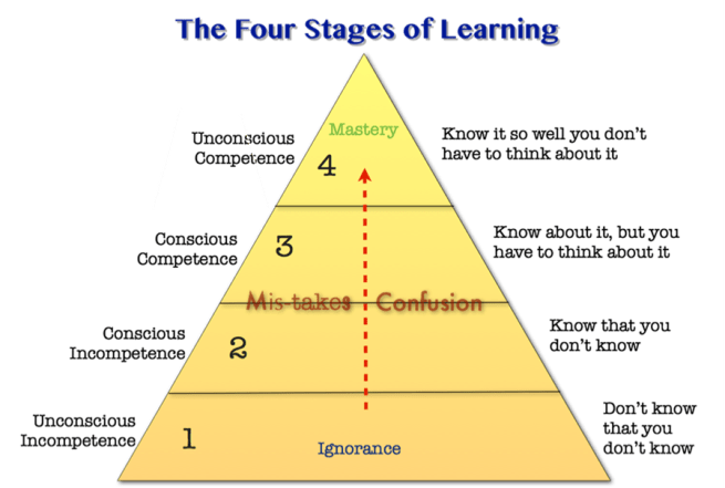Professional Development via the learning pyramid – 100 Steps Mission